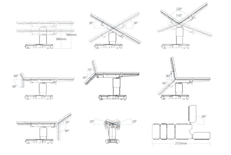 Universal Operating Table - Regalmed | Medical Equipment in Dubai