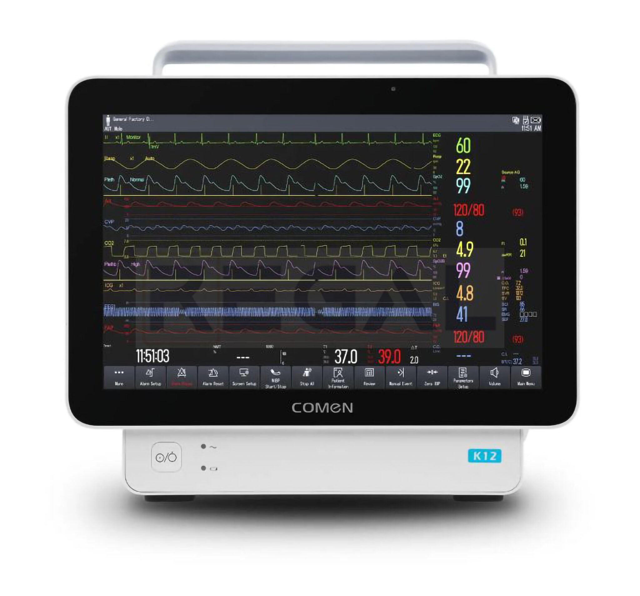 Intensive Care Patient Monitor - Regalmed | Medical Equipment in Dubai