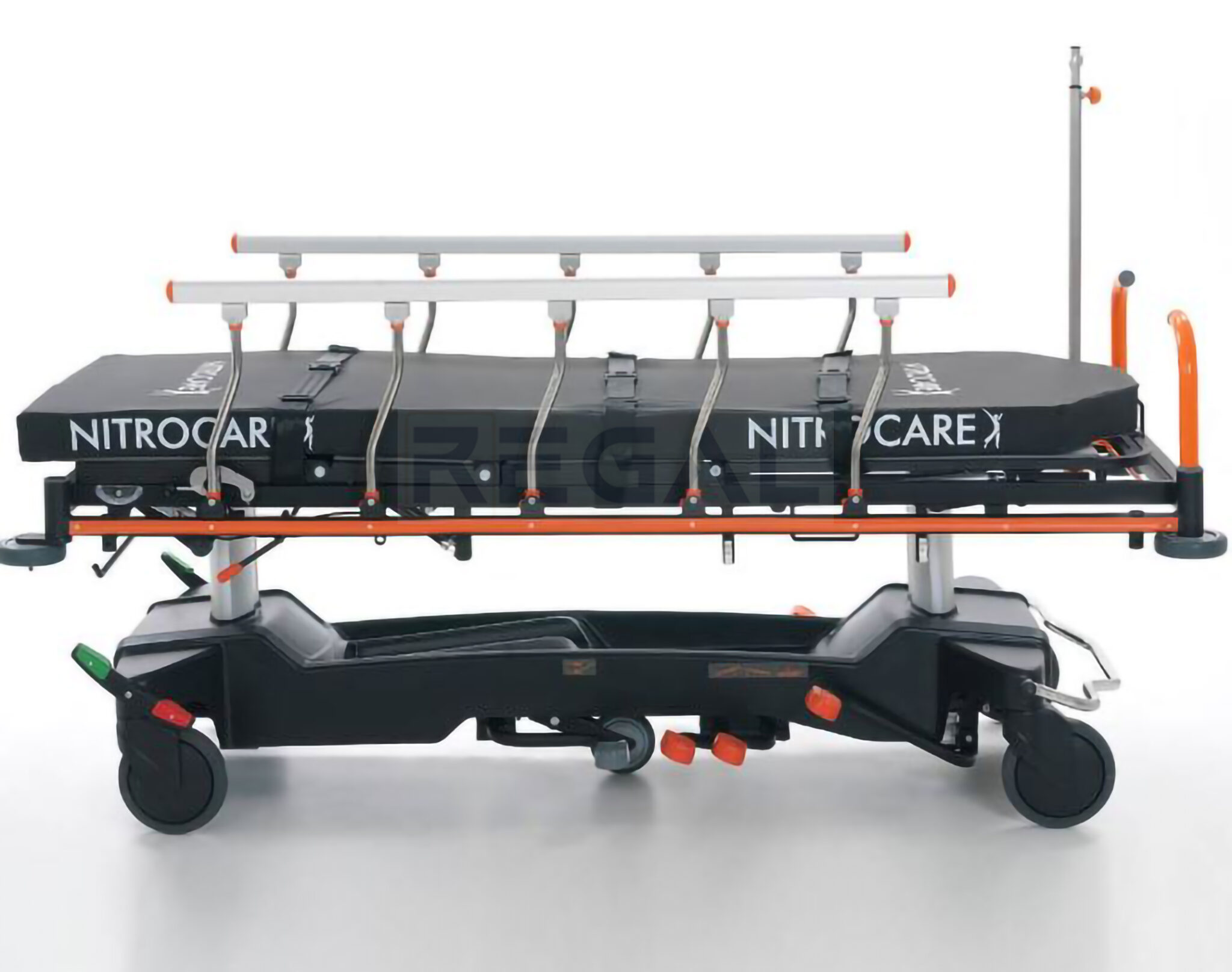Multifunctional mobile emergency stretcher with hydraulic system ...