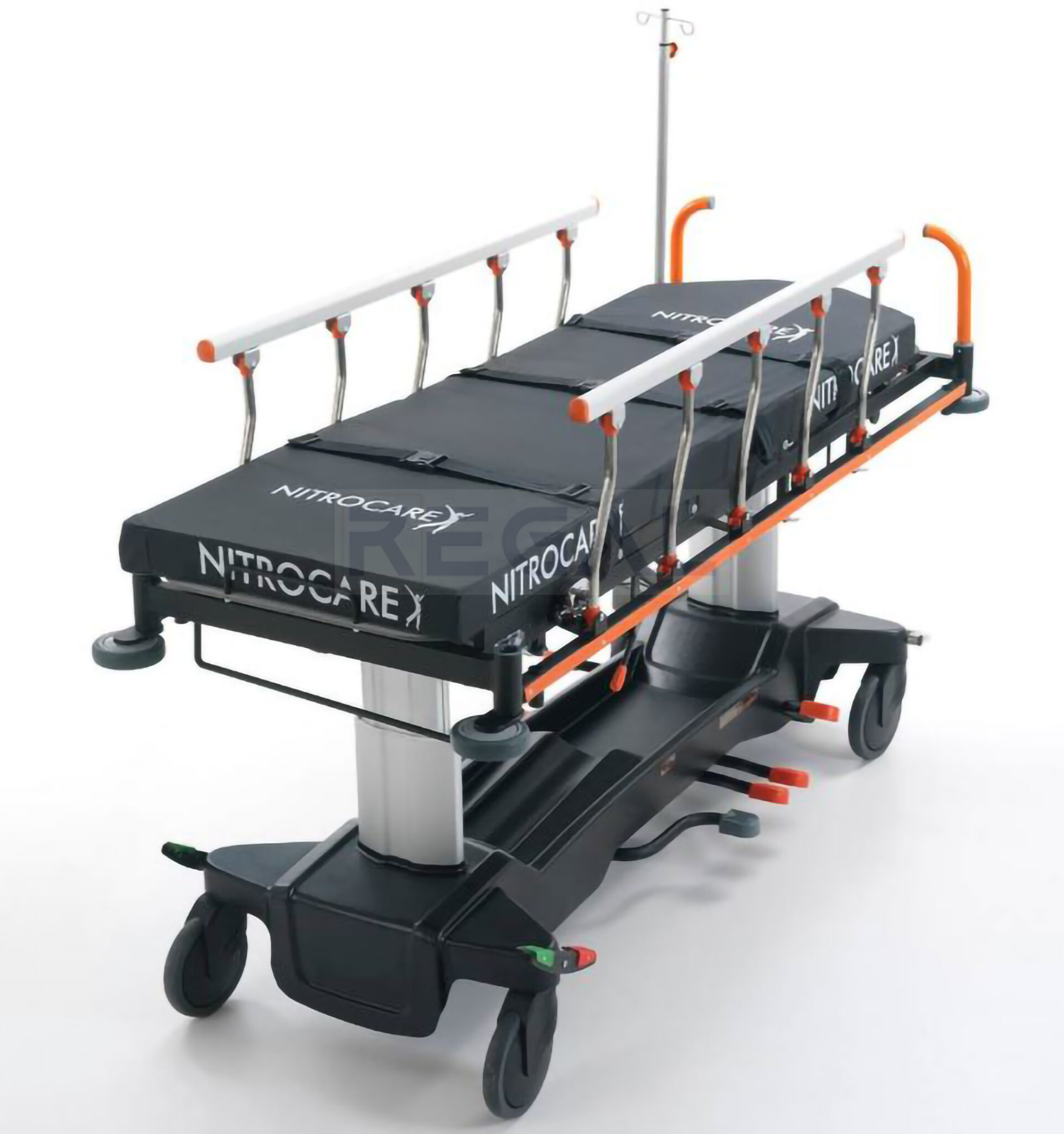 Multifunctional mobile emergency stretcher with hydraulic system ...