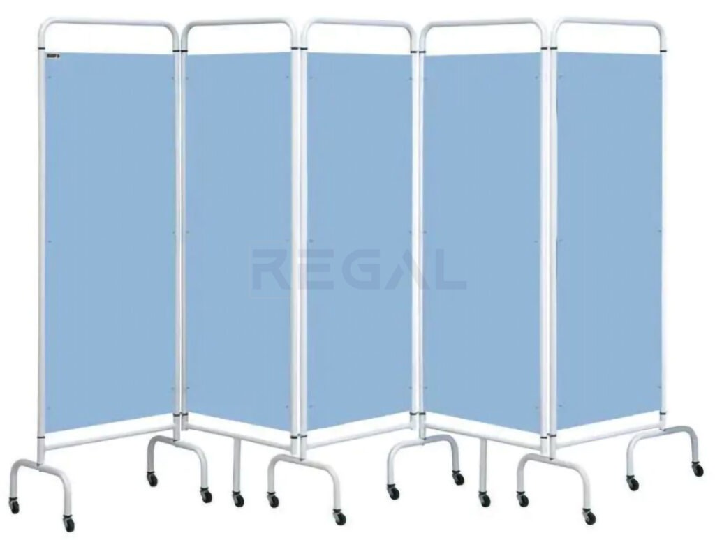 3/4 Panel Mobile Hospital Screen - Regalmed | Medical Equipment in Dubai